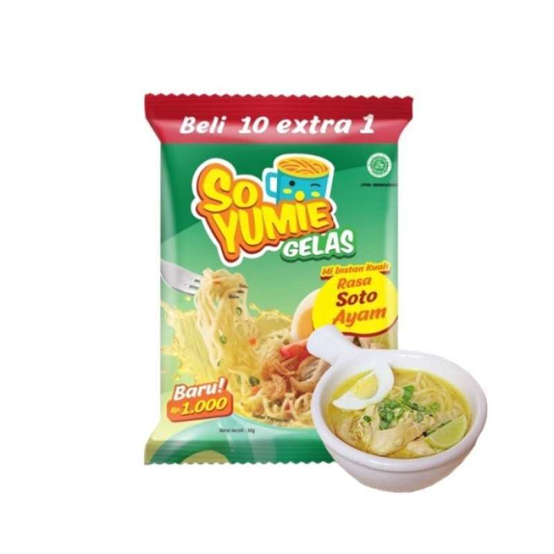 Jual So Yumie Mie Gelas 1 Renceng Isi 10 Sachet Di Seller Sheji ...