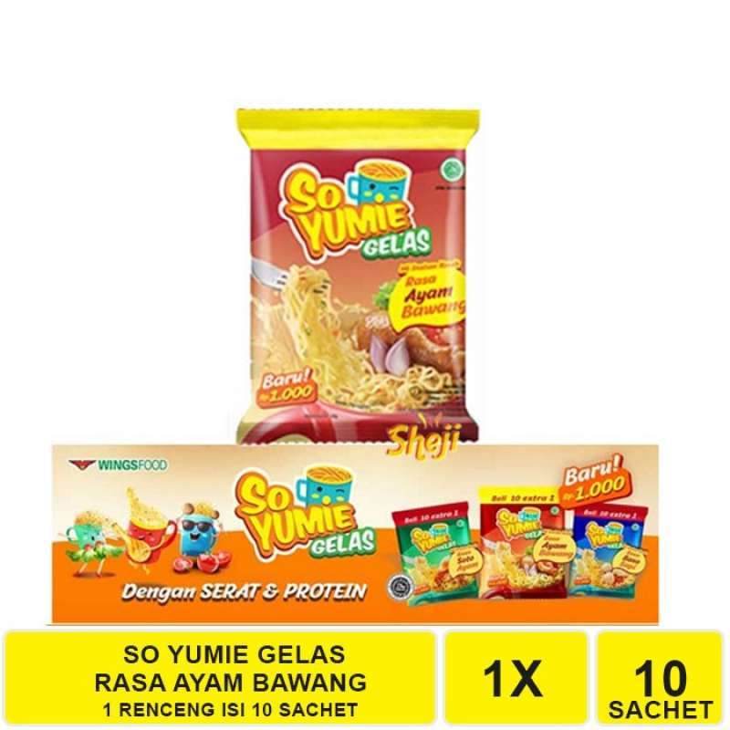 Jual So Yumie Mie Gelas 1 Renceng Isi 10 Sachet Di Seller Sheji ...