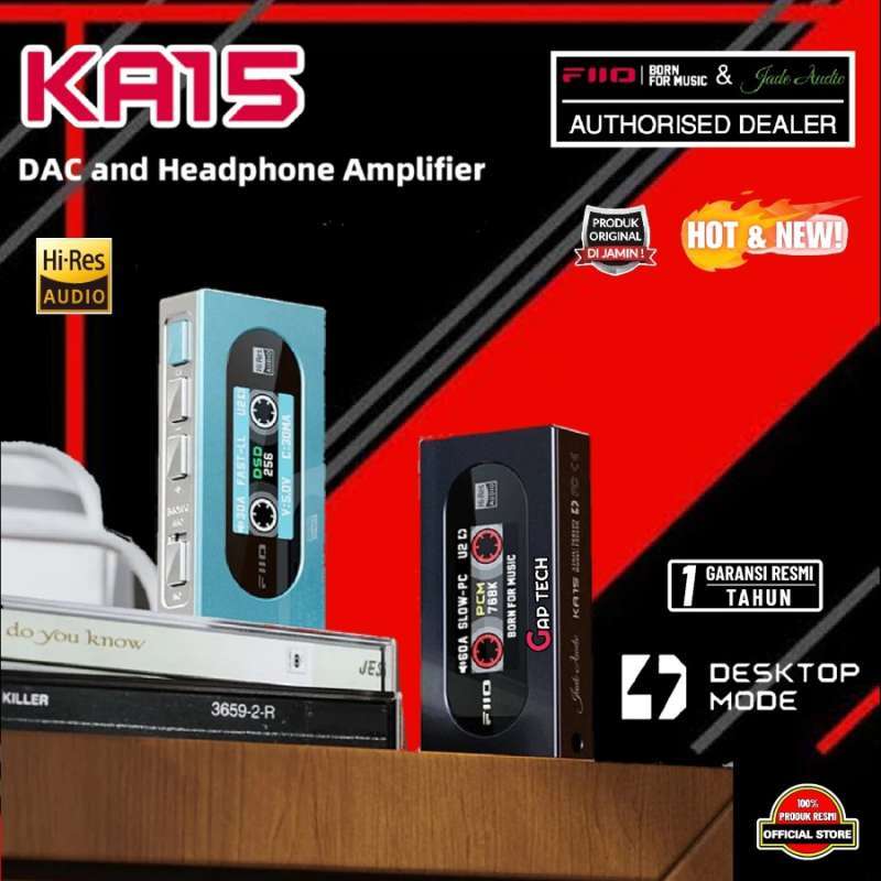 Jual Fiio Ka15 / Ka-15 / Ka 15 Dual Dac Cs43198 + Dual Op-amps Hi-res ...