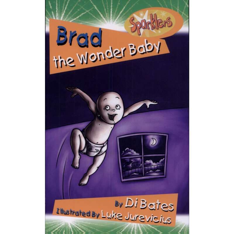 Jual Buku Cerita Anak Inggris : Sparklers Green : Brad The Wonder Baby ...