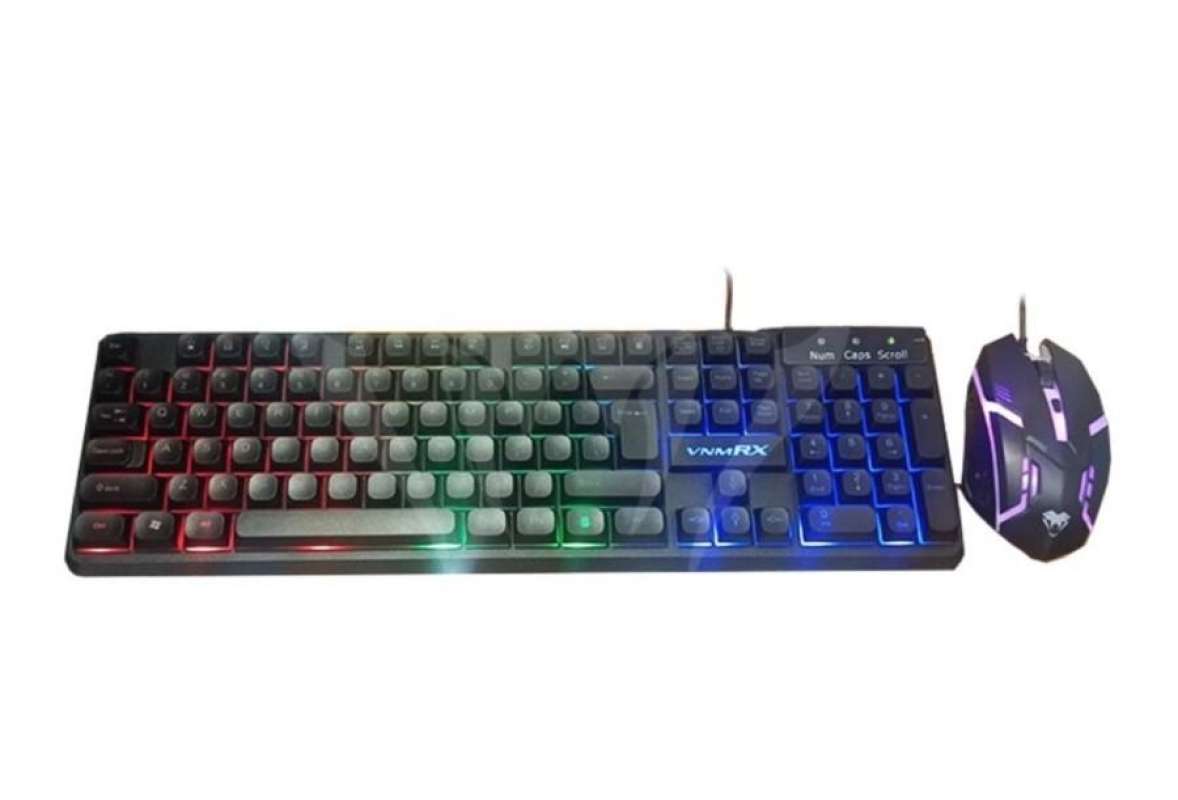 Jual Keyboard Mouse Gaming Venomrx Gk888 Combo USB Di Seller Blessing ...
