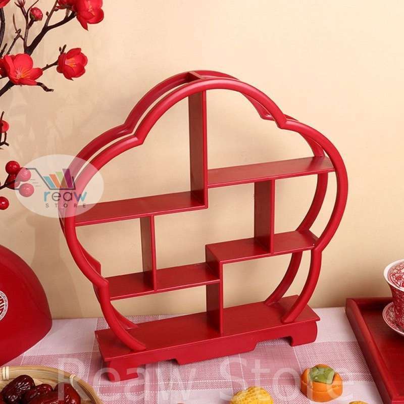 Jual Hiasan Dekorasi Imlek Sincia Tempat Pajangan Rak Display Oriental ...