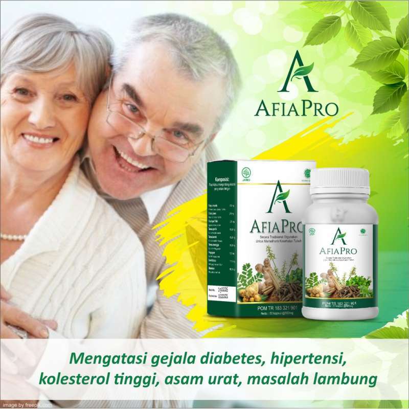 Promo Ori Herbal Afiapro Obat Herbal Asam Urat Kolesterol Tinggi Dan ...