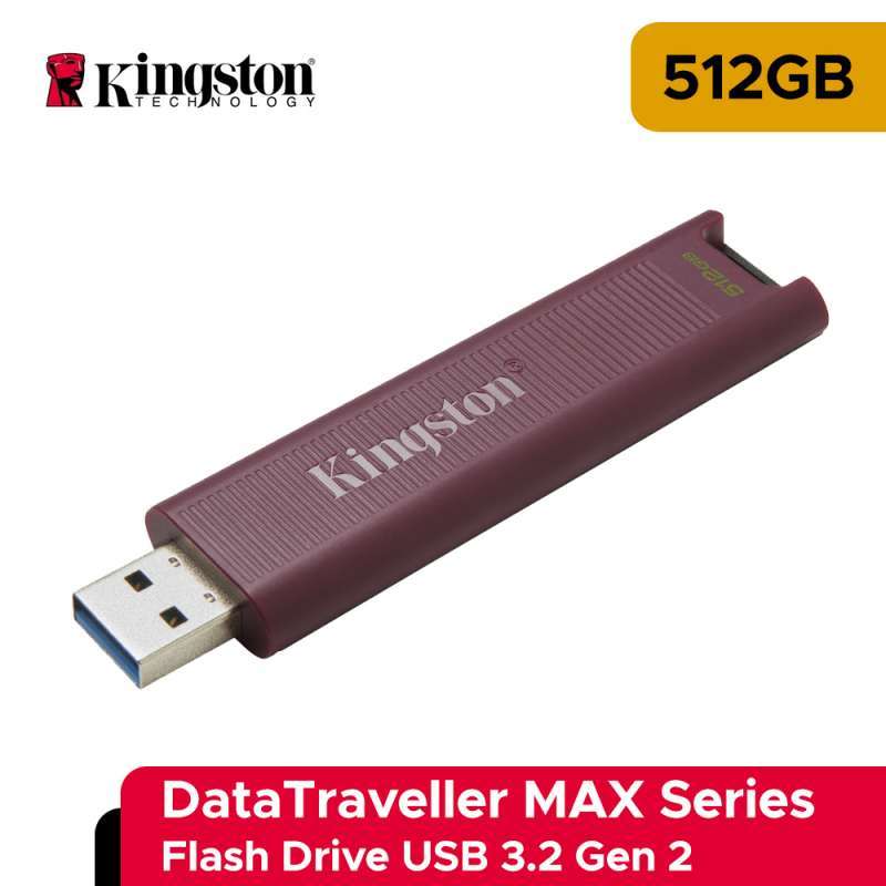 Jual Flashdisk Kingston Datatraveler Max 512gb USB 3.2 Gen 2 Seri Usb-a ...