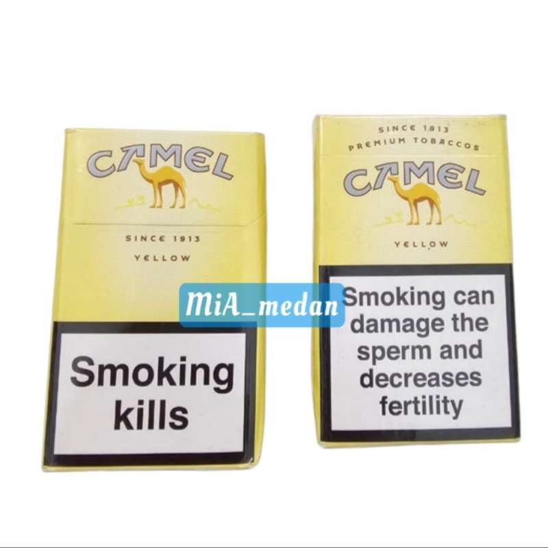 Jual Rokok Camel Luar Camel Yellow Kuning Original Import Europe Eropa ...