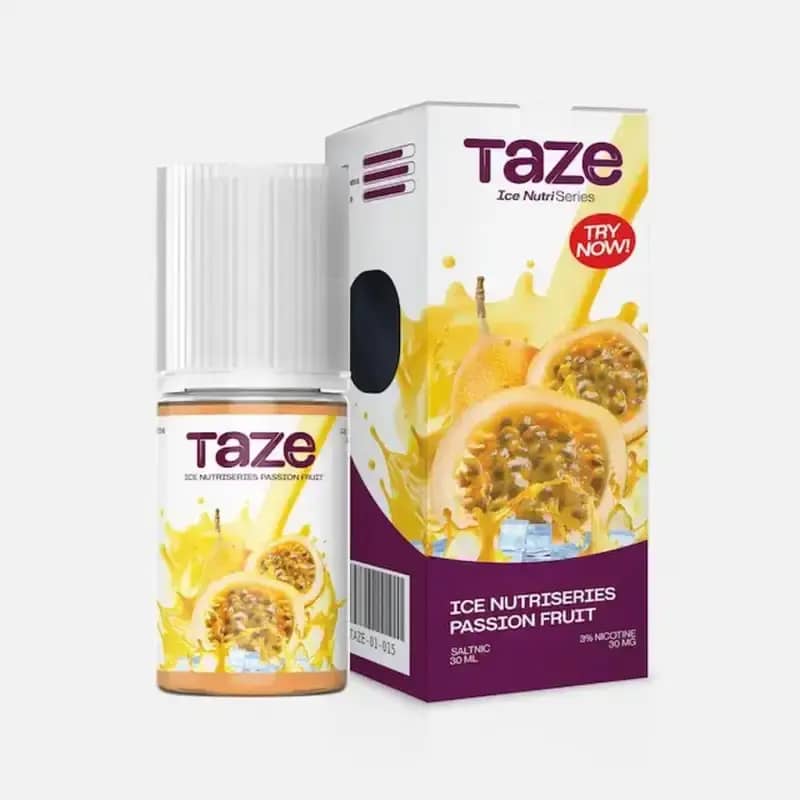 Jual Taze Ice Nutriseries Passion Fruit Salt Nic 30mg 30ml By Taze Lab ...
