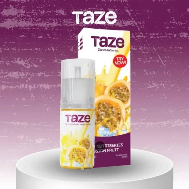 Jual Taze Ice Nutriseries Passion Fruit Salt Nic 30mg 30ml By Taze Lab ...