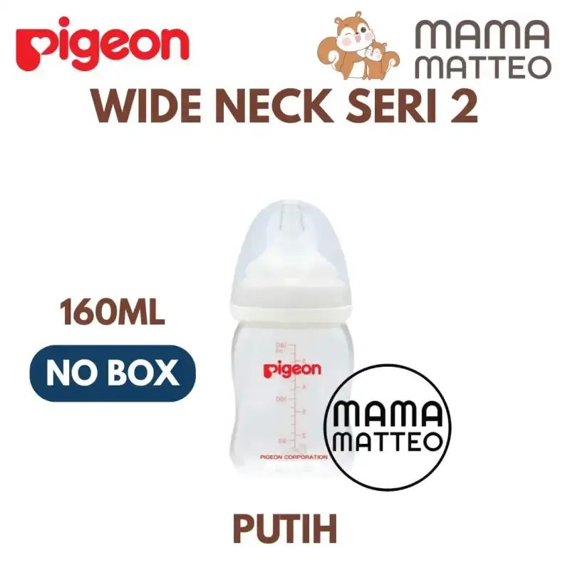 Jual Pigeon Botol Pp Wide Neck 160ml Seri 2 / Botol Susu Softouch ...