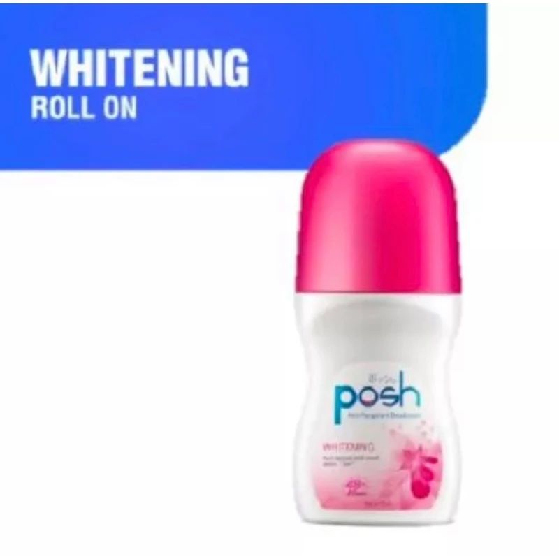 Jual Posh Deodorant Roll On Anti Stain 50ml Pencegah Bau Badan ...