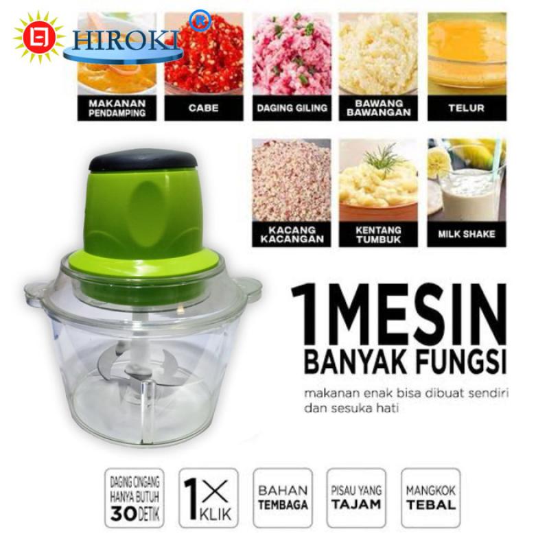 Jual Hiroki Blender Dapur Pengiling Daging Bumbu Meat Grinder 2 Liter ...