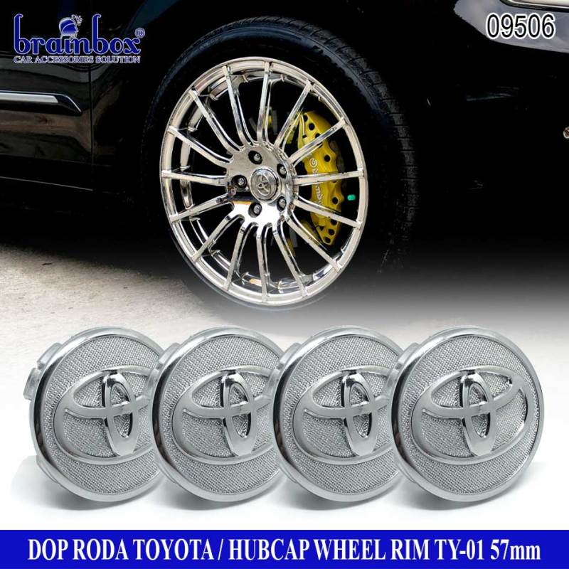 Jual Dop Roda Toyota 57mm Avanza Rush Yaris Vios Veloz Hubcap Wheel Rim ...
