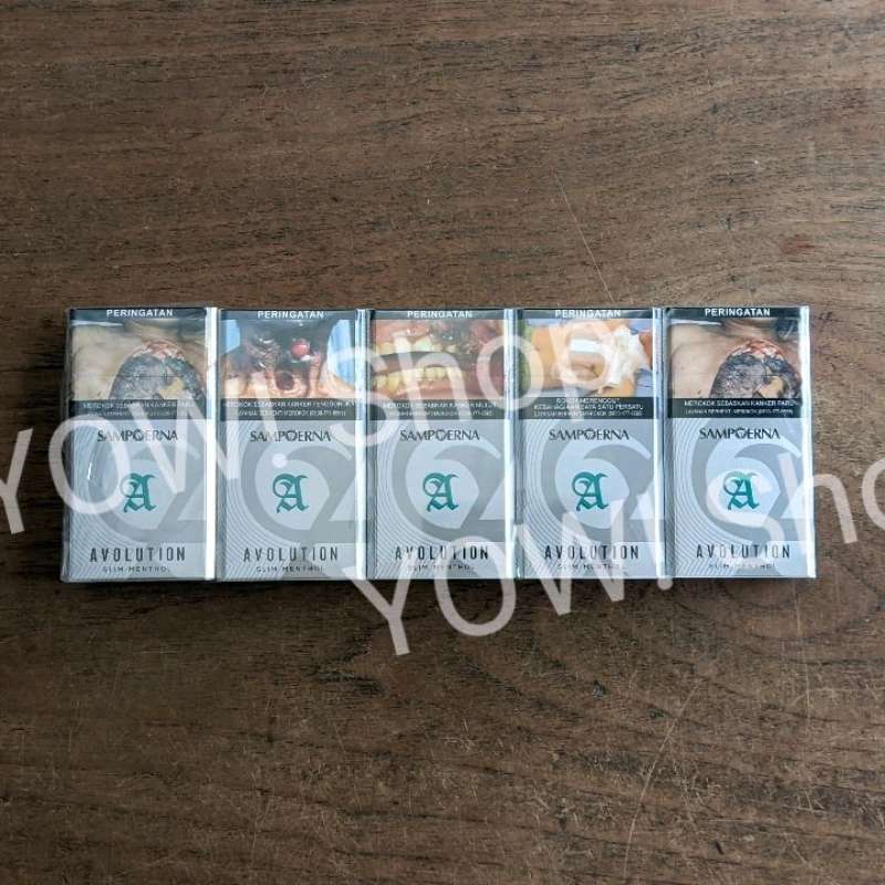Jual Rokok Sampoerna Avolution Menthol isi 20 batang - 10 Pack=1 Slop ...