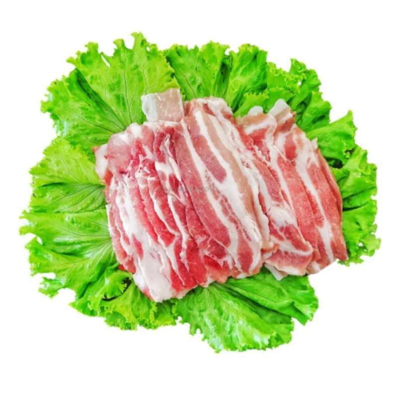 Jual Samgyeopsal /samgyupsal / Pork Belly Slice / Perut Babi - Slice ...