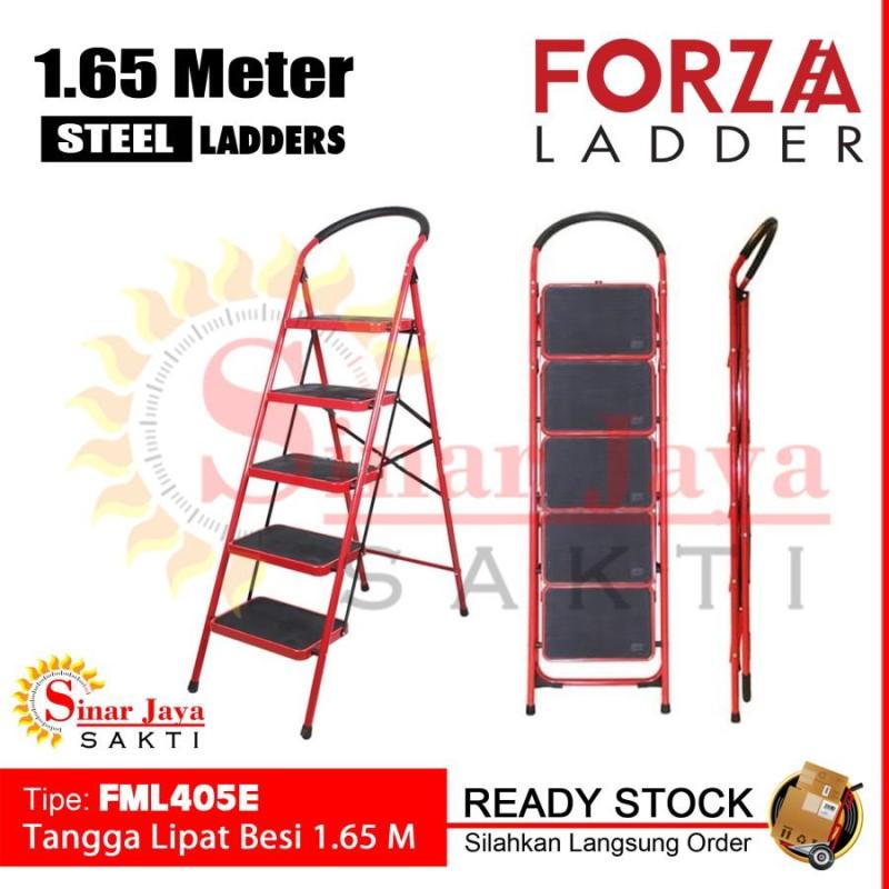 Jual Tangga Lipat 5 Step - Tangga Besi Dengan Step Lebar - Tangga 1,8 ...