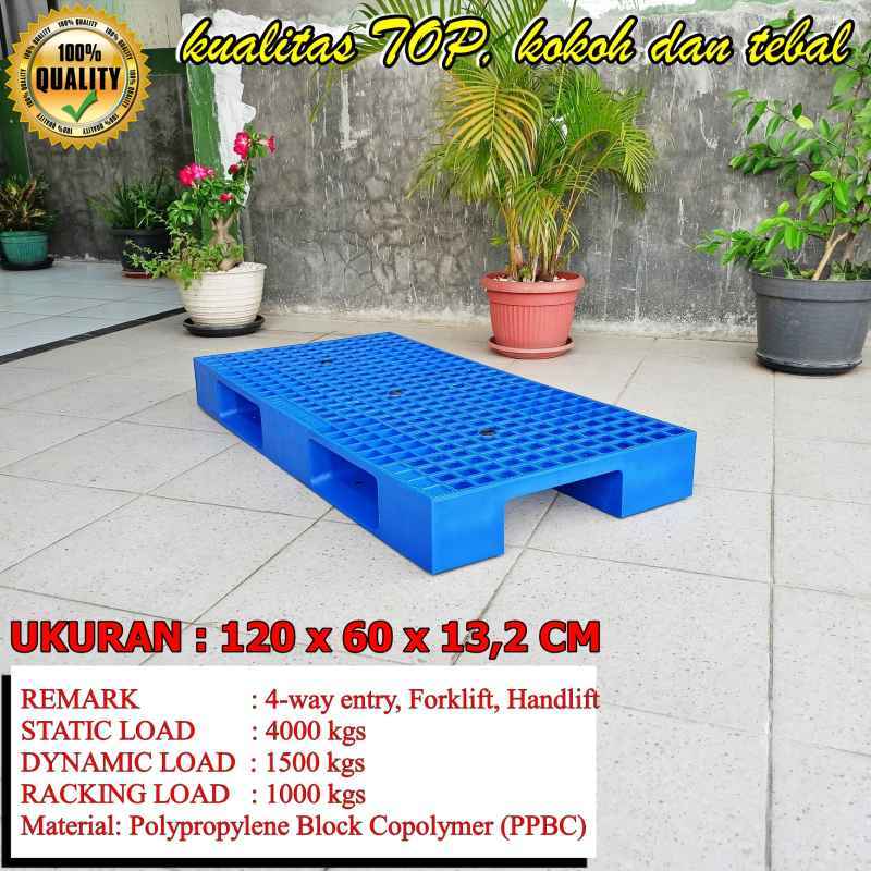 Jual Palet Plastik Berlubang 120 X 60 X 13,2 Cm - Kualitas Top Di ...