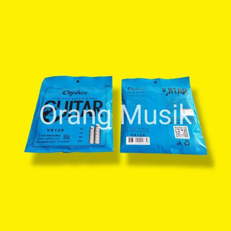 Jual Senar Bass Orphee Vx120 4 String Import Ukuran 40 - 100 Di Seller ...