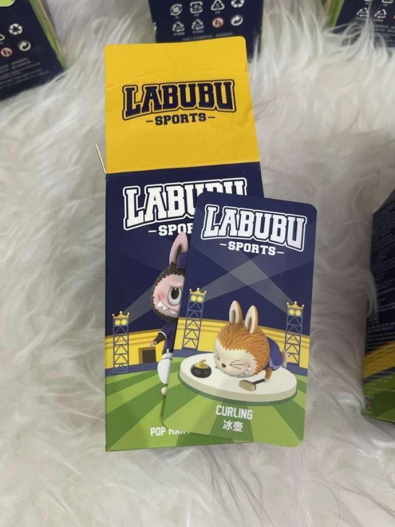 Promo Labubu sports CURLING popmart Diskon 23% di Seller Marci Store ...