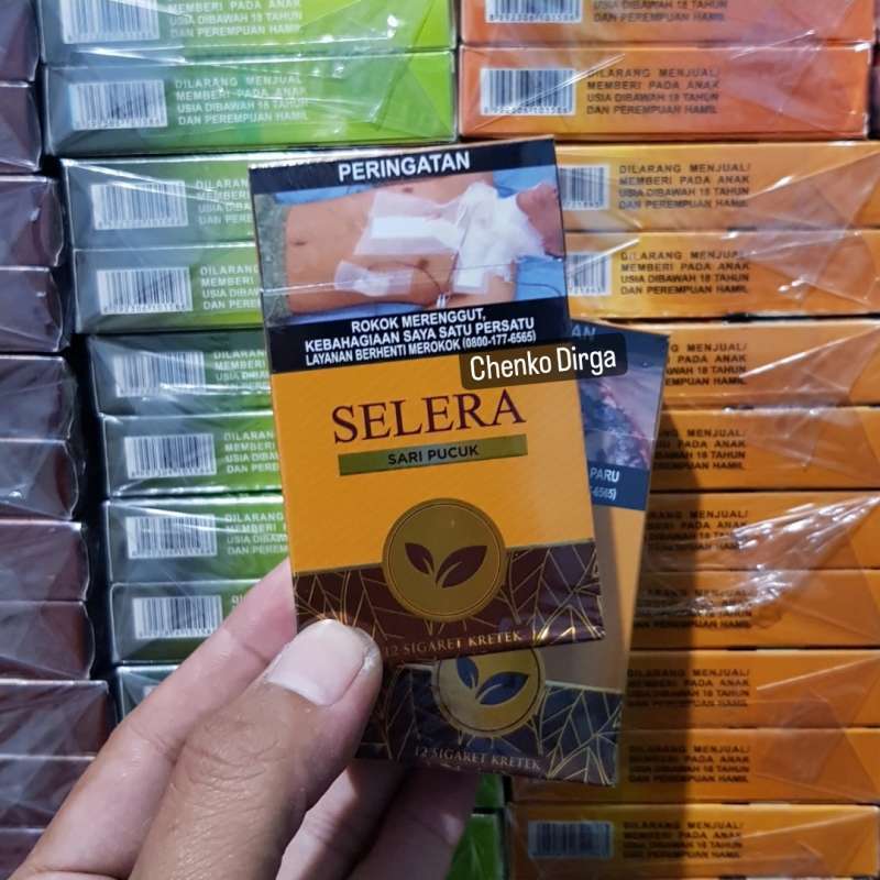 Jual Rokok Selera Sari Pucuk - 12 Batang Kretek Di Seller Chenko Dirga ...
