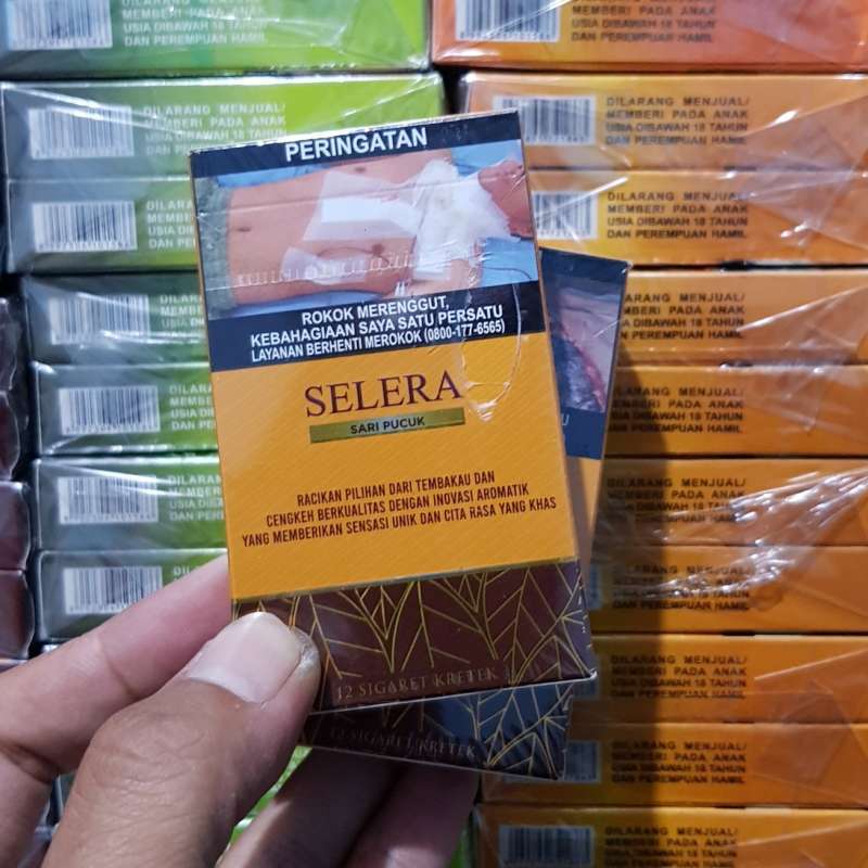 Jual Rokok Selera Sari Pucuk - 12 Batang Kretek Di Seller Chenko Dirga ...