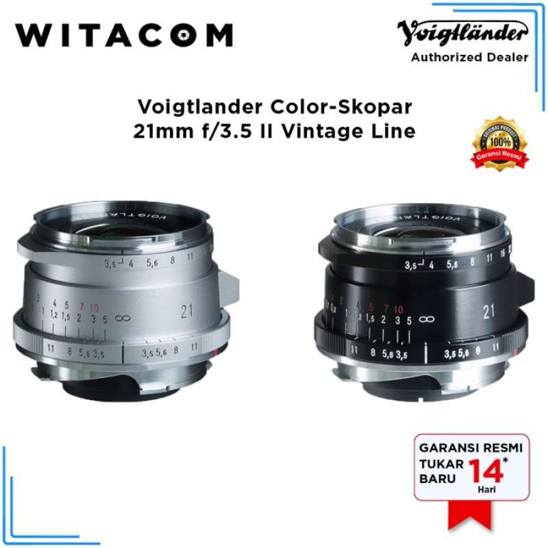 Promo Voigtlander 21mm F3.5 VM Color Skopar VL Type II for Leica M ...