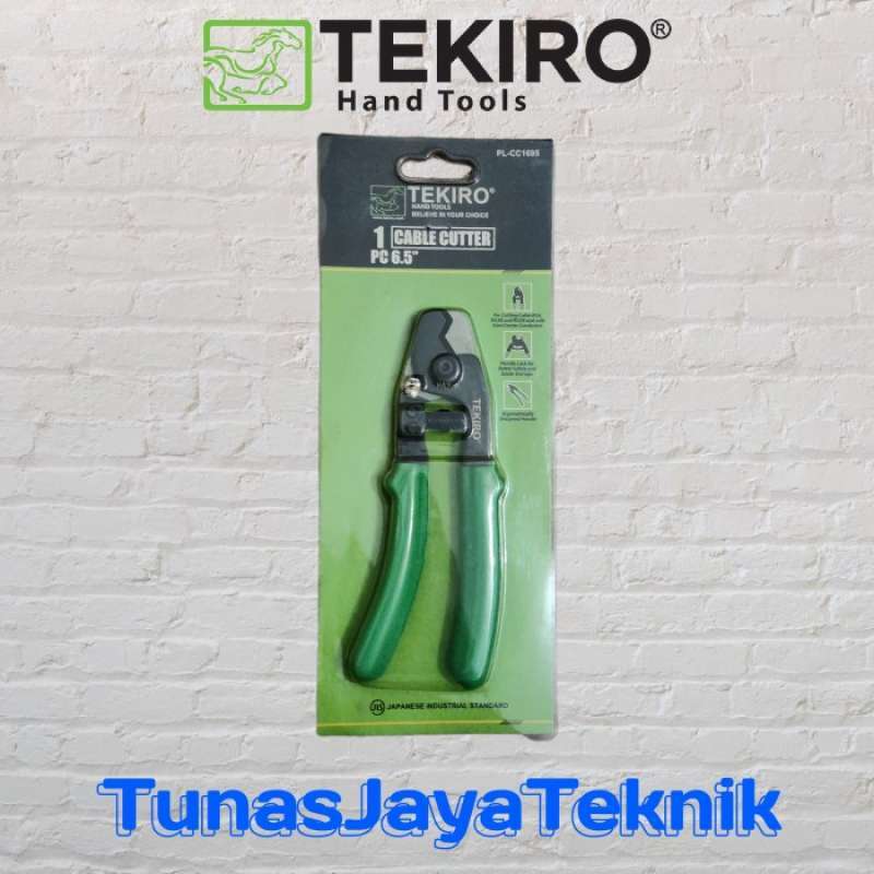 Jual [TEKIRO] TANG POTONG KABEL 6,5 / CABLE CUTTER PL-CC1695 di Seller ...