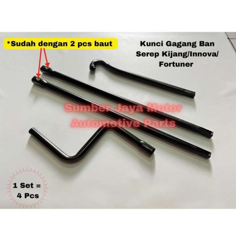 Jual Kunci Ban Serep Innova Fortuner Hilux Kijang 4pcs Di Seller ...