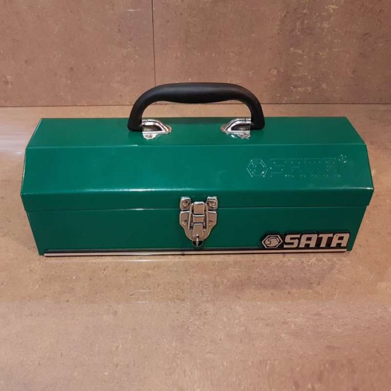 Promo Toolbox Besi Tool Box Besi 95101 14 METAL TOOLBOX SATA ...