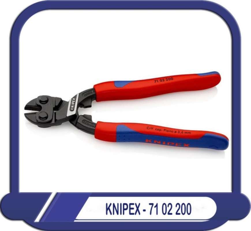 Promo Knipex Tang Gunting Potong Baja Kawat Beton Besi 71 02 200 Bolt ...