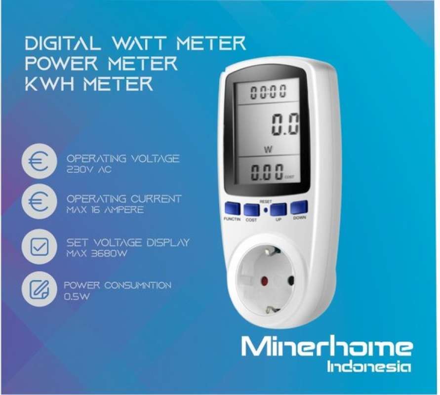 Jual Ampere Meter Digital KWH Meter di Seller Minerhome - Kali Rungkut ...