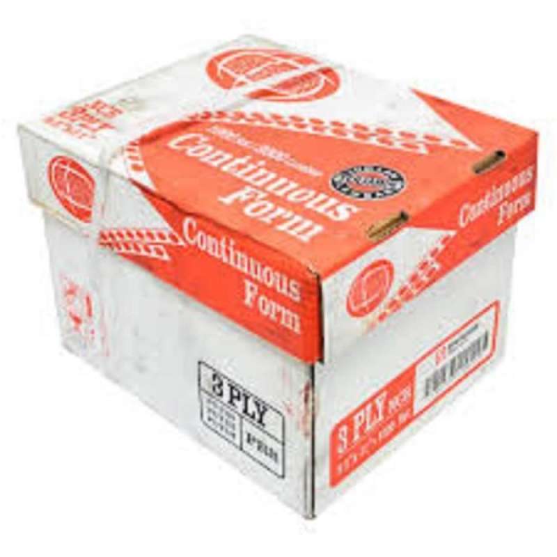 Jual Continuous Form 3ply Warna Sinar Dunia 9.5 X 11 Full-Page di ...
