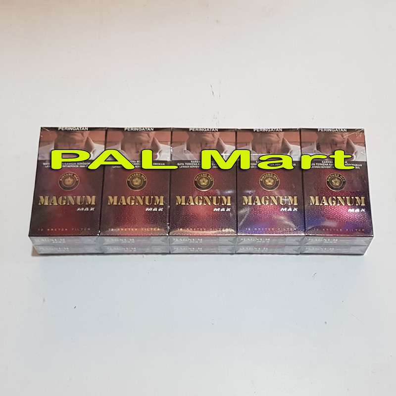 Jual Magnum Max 12 Rokok Filter [ 1 Slop / 10 Bungkus @ 12 Batang ...