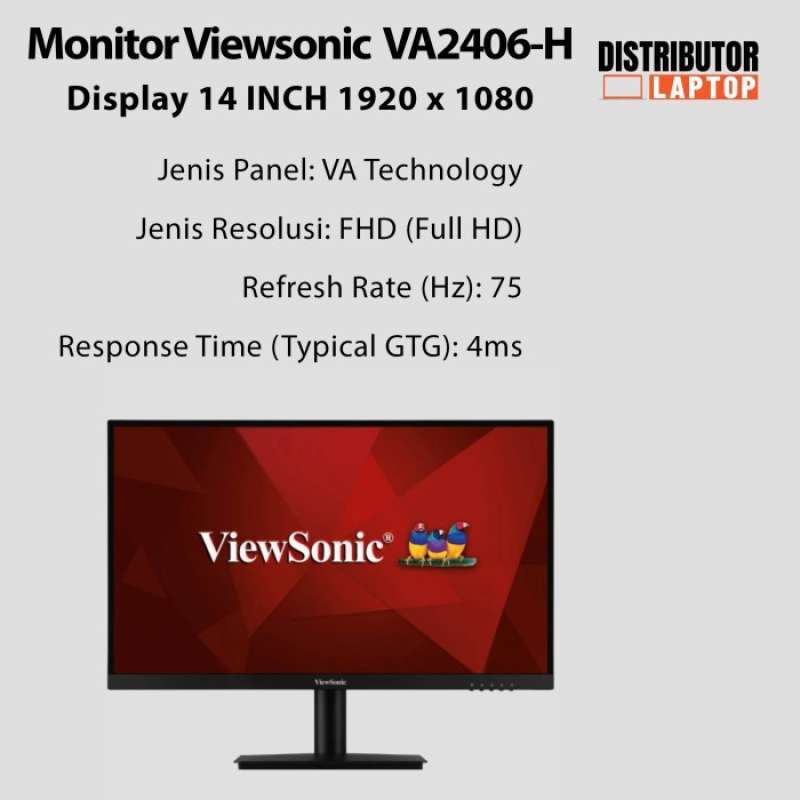 Promo Viewsonic Monitor View Sonic Lcd 32 2k Vx3276-2k-mhd Ips Hdmi Dp ...