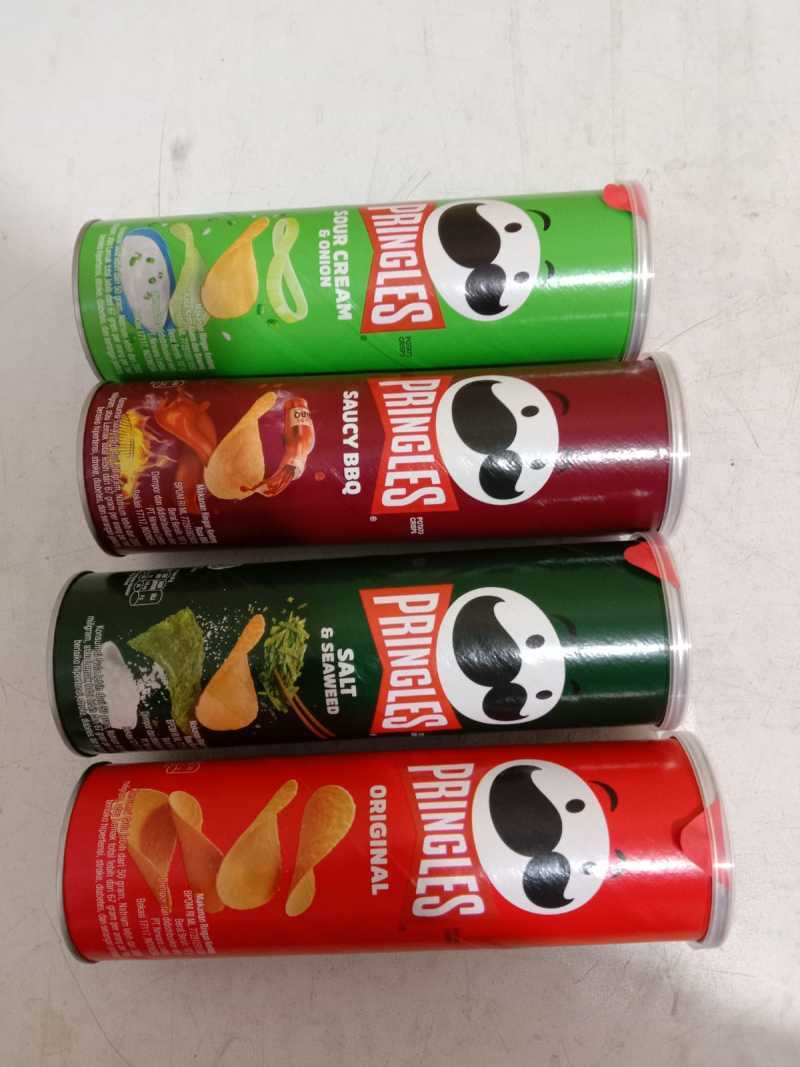 Jual Cod // Pringles 107 Gr 1 Dus Isi 12 // Pringles 107 Gr Sour Cream ...