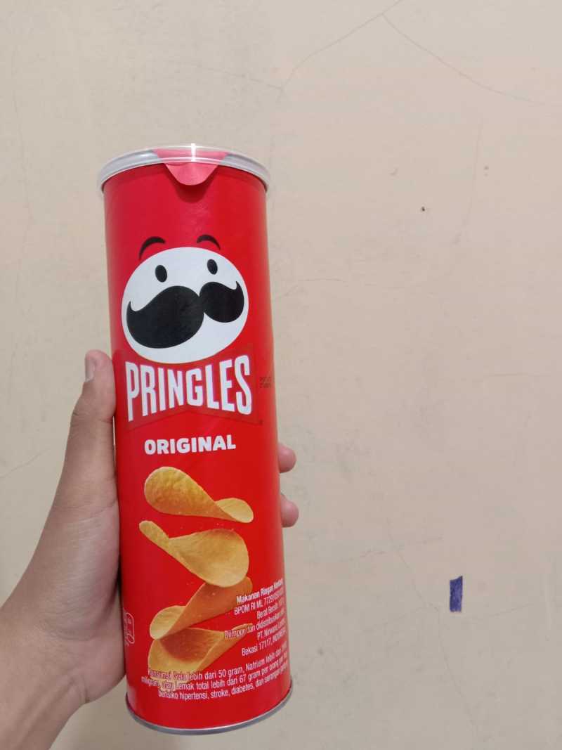 Jual Cod // Pringles 107 Gr 1 Dus Isi 12 // Pringles 107 Gr Sour Cream ...