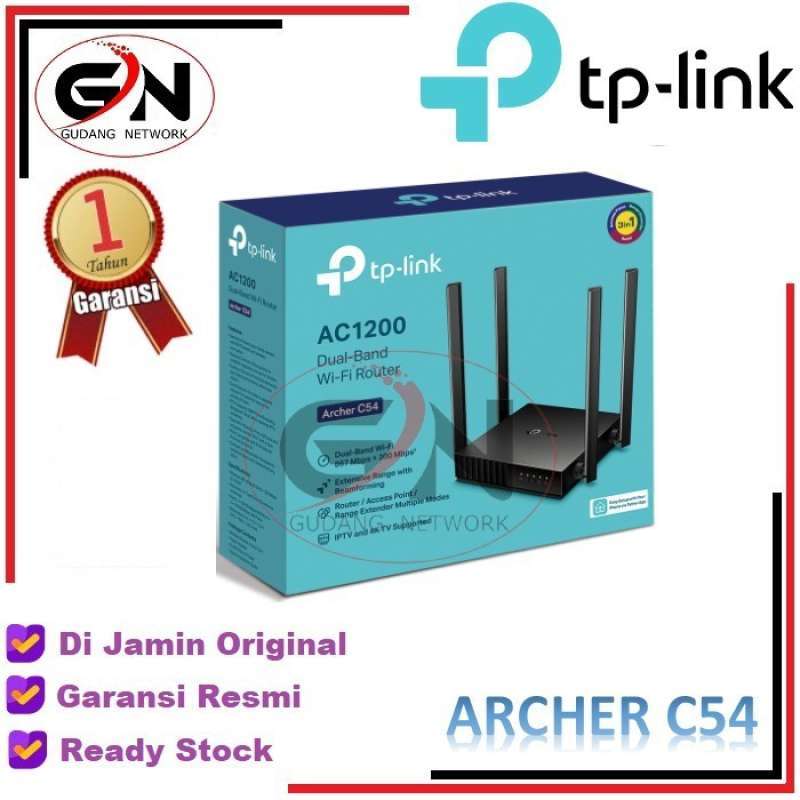 Promo Archer C54 AC1200 Dual-Band Wi-Fi Router TpLink Archer C 54 ...