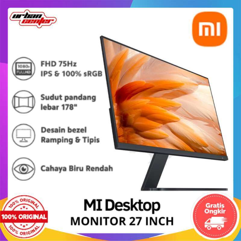 Promo Mi Desktop Monitor Resolusi FHD IPS 1080Ã—1920 27 - BARU SEGEL Diskon 23% di Seller Tikno ...