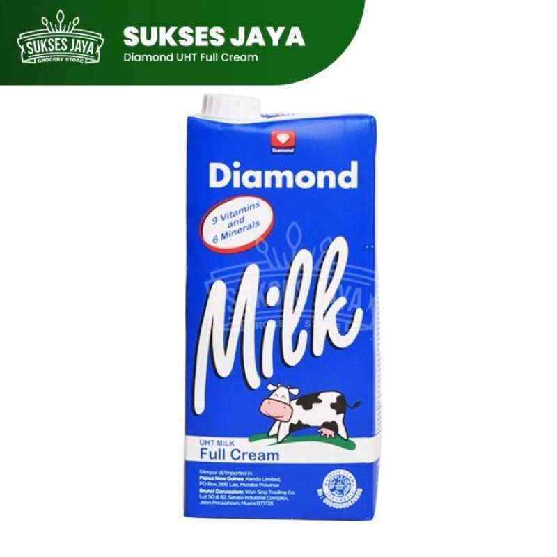 Jual Susu Diamond UHT Full Cream 1 Liter di Seller Sukses Jaya Malang ...