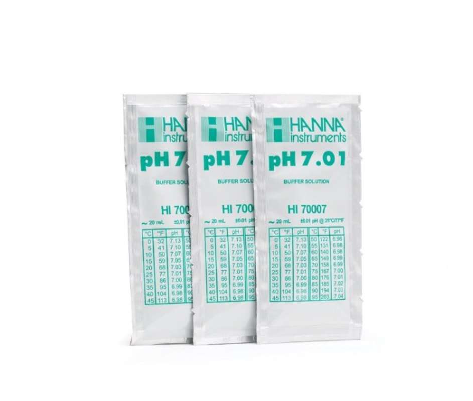 Promo TDS Cairan Kalibrasi HI70007P Buffer Solution sachet Hanna HI ...