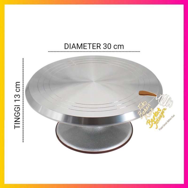 Jual Meja Putar Besi / Cake Turn Table Kode Br06 Di Seller Nattarez ...
