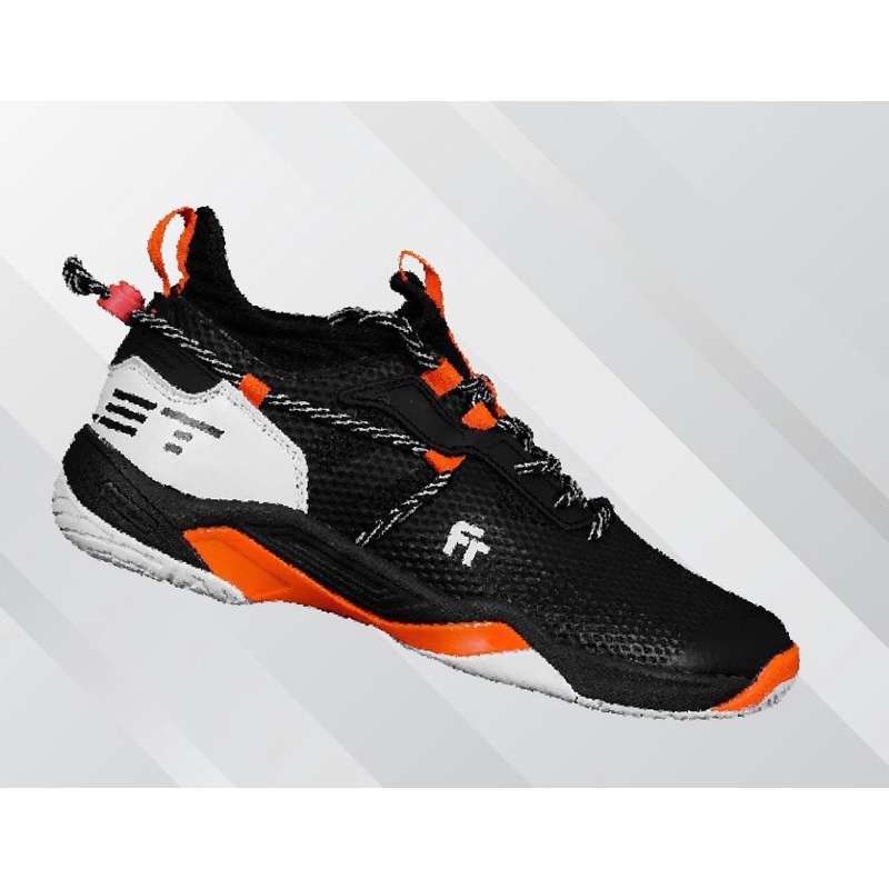 Jual Sepatu Badminton FELET FLYING PRO 100% Original - 40,5 Black di ...