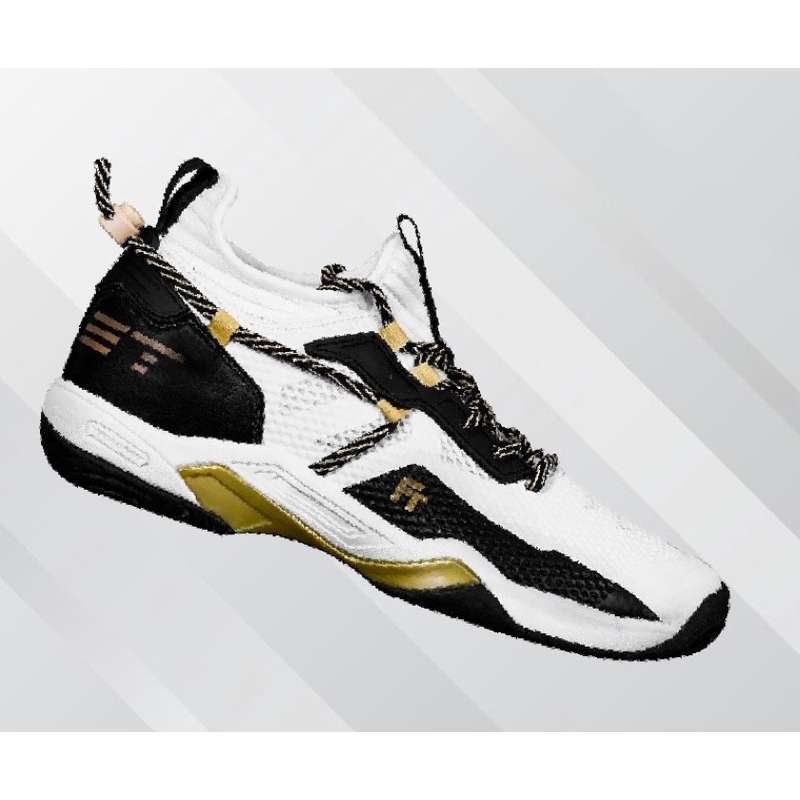 Jual Sepatu Badminton FELET FLYING PRO 100% Original - 37,5 White di ...