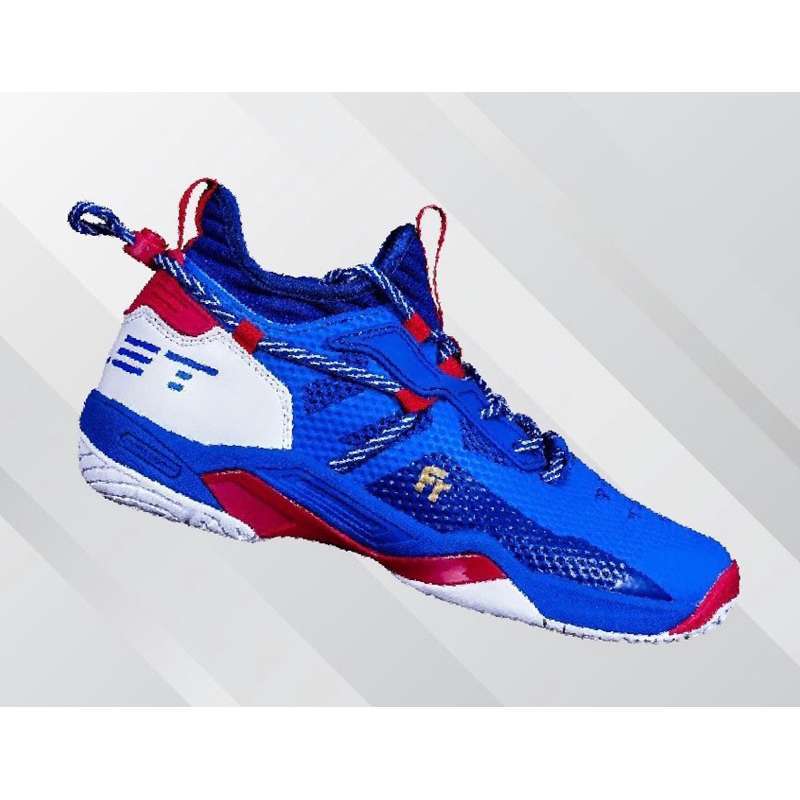 Jual Sepatu Badminton FELET FLYING PRO 100% Original - 37,5 Blue di ...