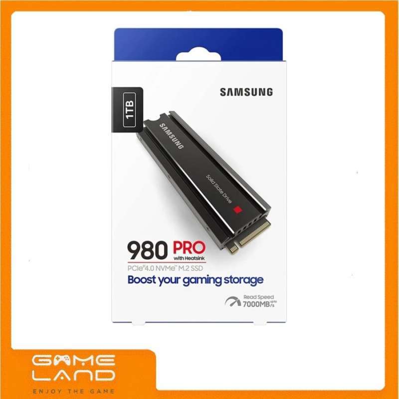 Jual Samsung 980 Pro Ssd With Heatsink 1tb 2tb Pcie Gen 4 Nvme M.2 Ps5 ...