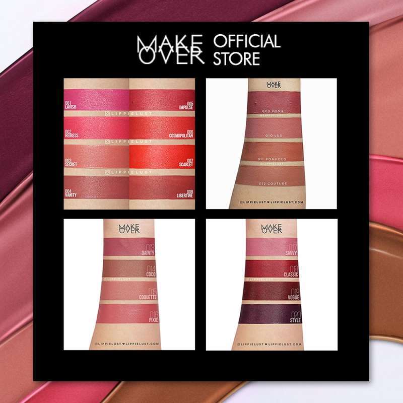 Jual Make Over Intense Matte Lip Cream - 001 Lavish Di Seller Beautiva ...