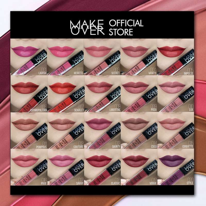 Jual Make Over Intense Matte Lip Cream - 001 Lavish Di Seller Beautiva ...