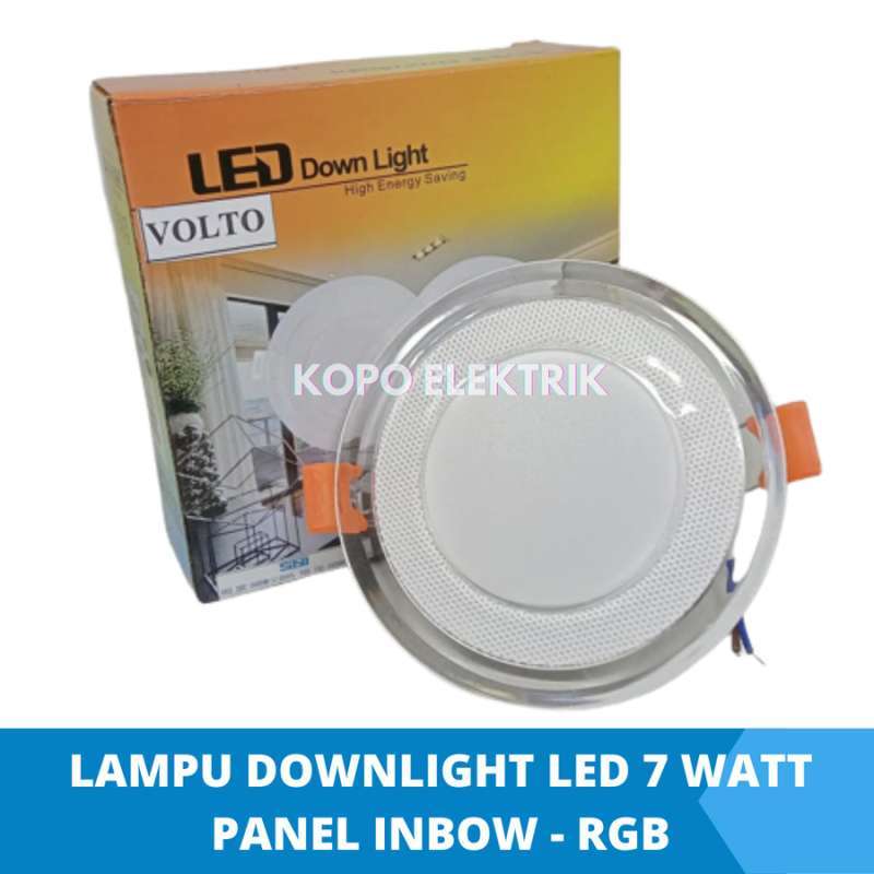 Jual Lampu Downlight Led 7 Watt Panel Inbow 7w Rgb Di Seller Kopo ...