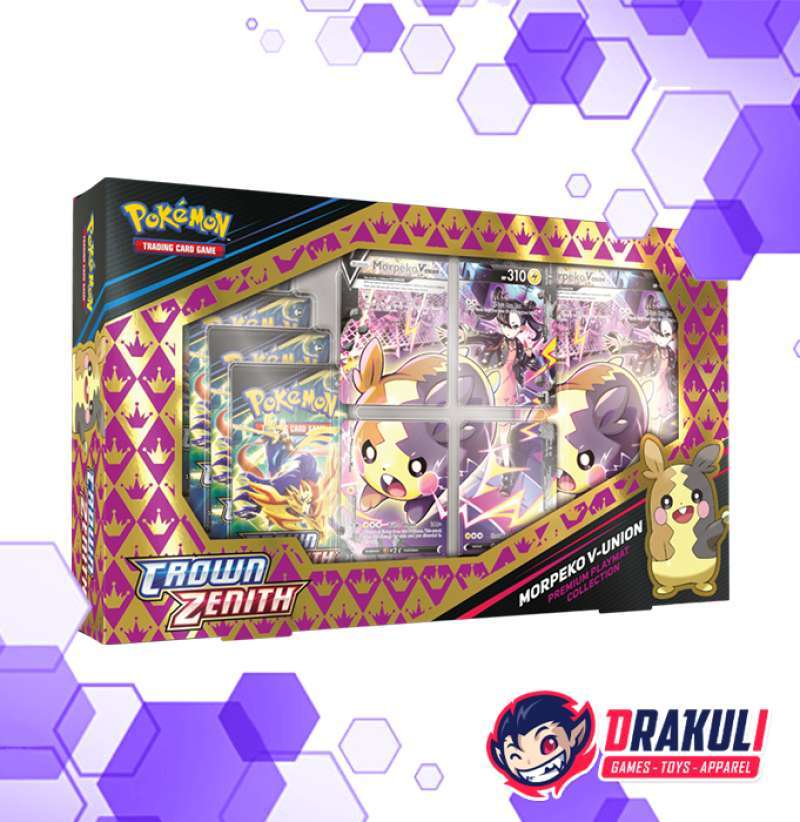 Jual TCG Pokemon Crown Zenith Morpeko V Union Box di Seller Drakuli ...