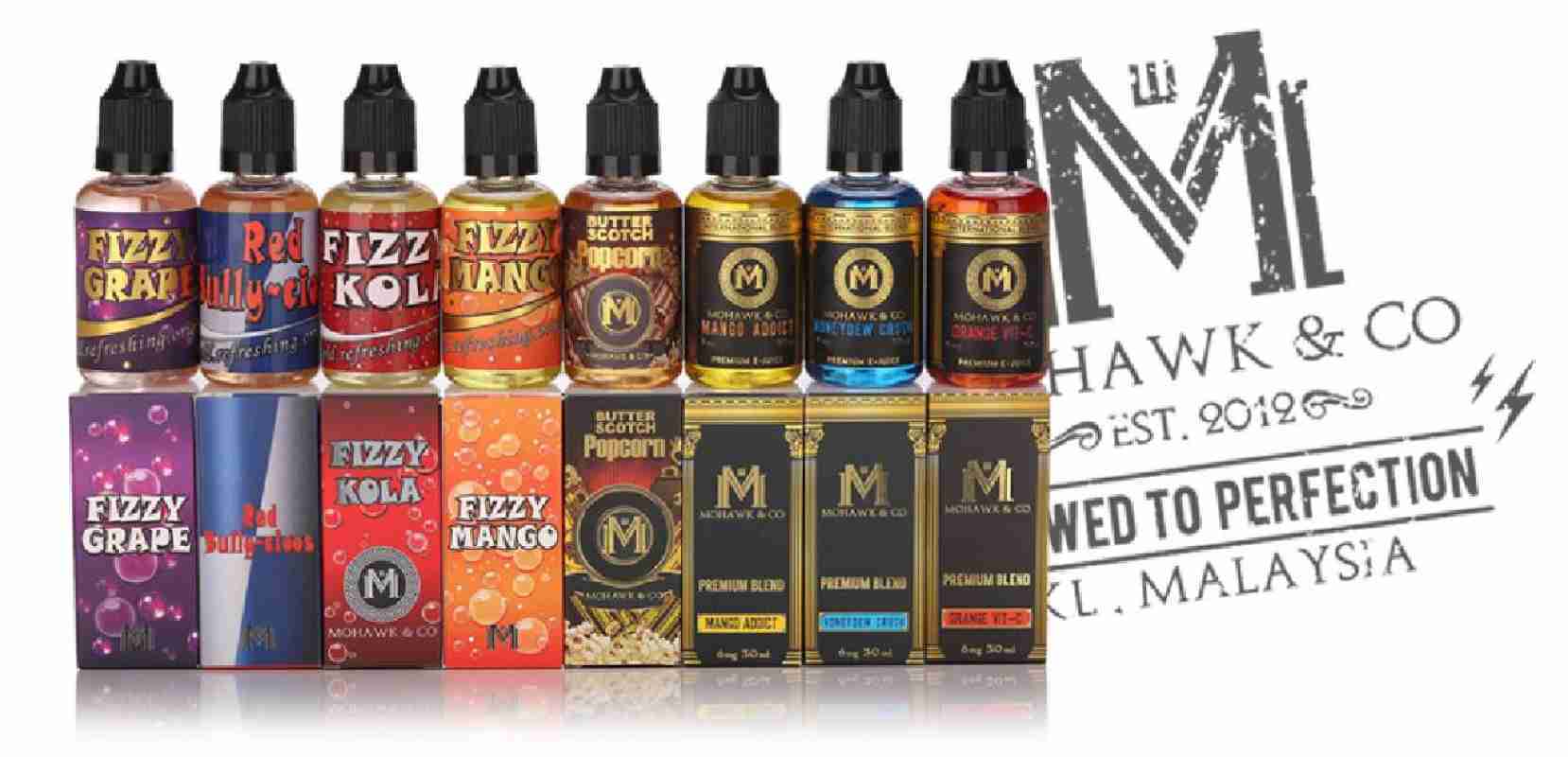 Jual Mohawk Premium Liquid Rokok Elektrik 30 ML di Seller godvaper ...