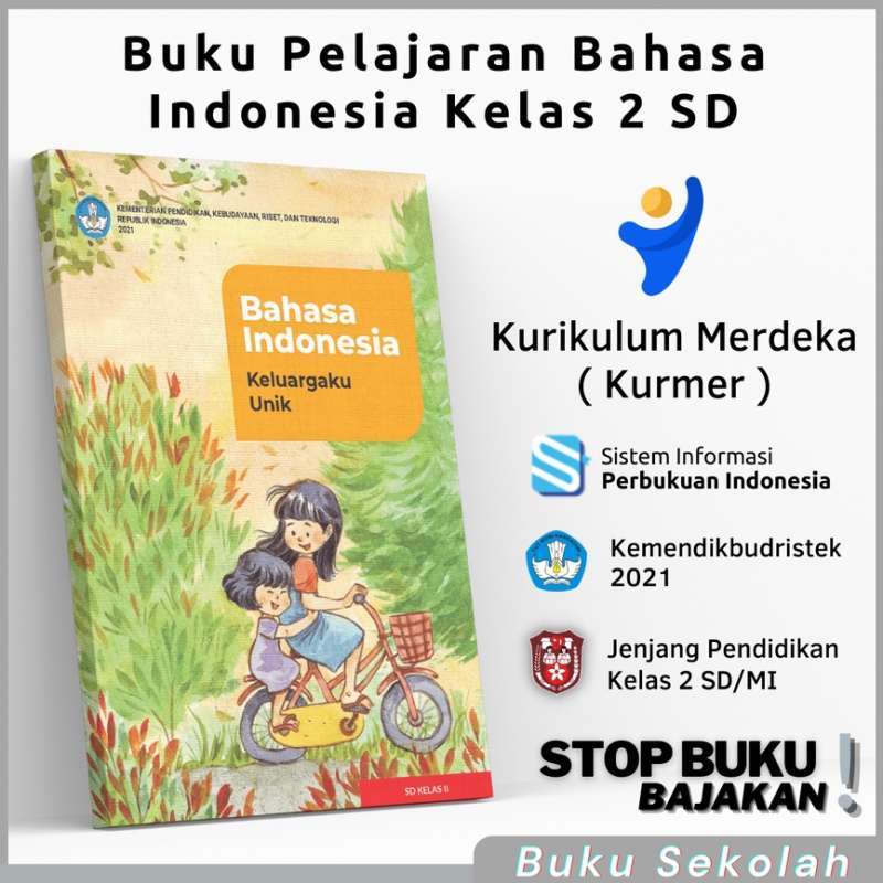 Jual Buku Paket Pelajaran Bahasa Indonesia Kelas 5 Sd Mi Keluargaku Unik Kurikulum Merdeka ...