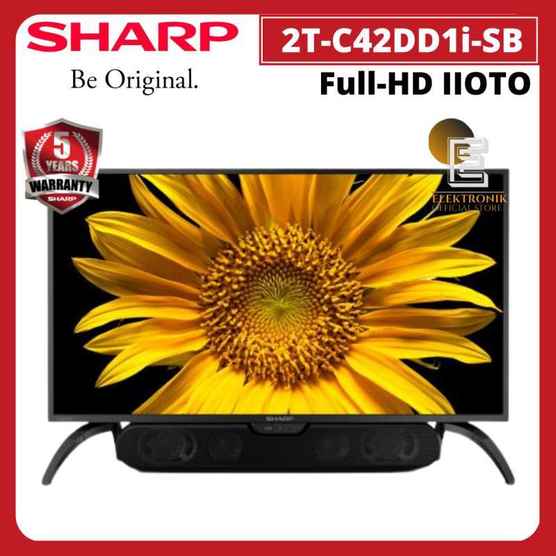 Promo Sharp Led Tv 42inch 2t-c42dd1i-sb Soundbar Diskon 8% Di Seller ...